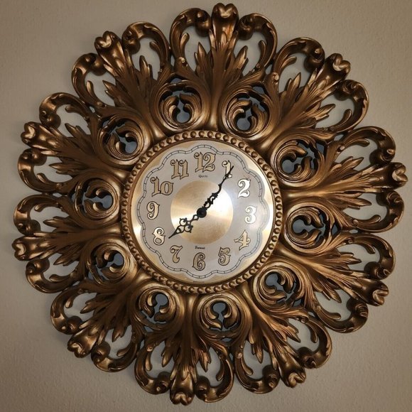 Burwood Gold | Wall Decor | Mid Century Burwood Modern Wall Clock 23 ...